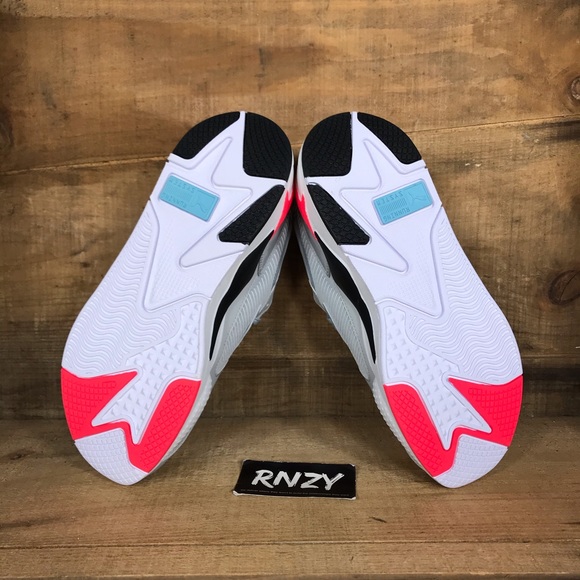 Puma | Shoes | New Puma Rsx Grey Shock Pink | Poshmark